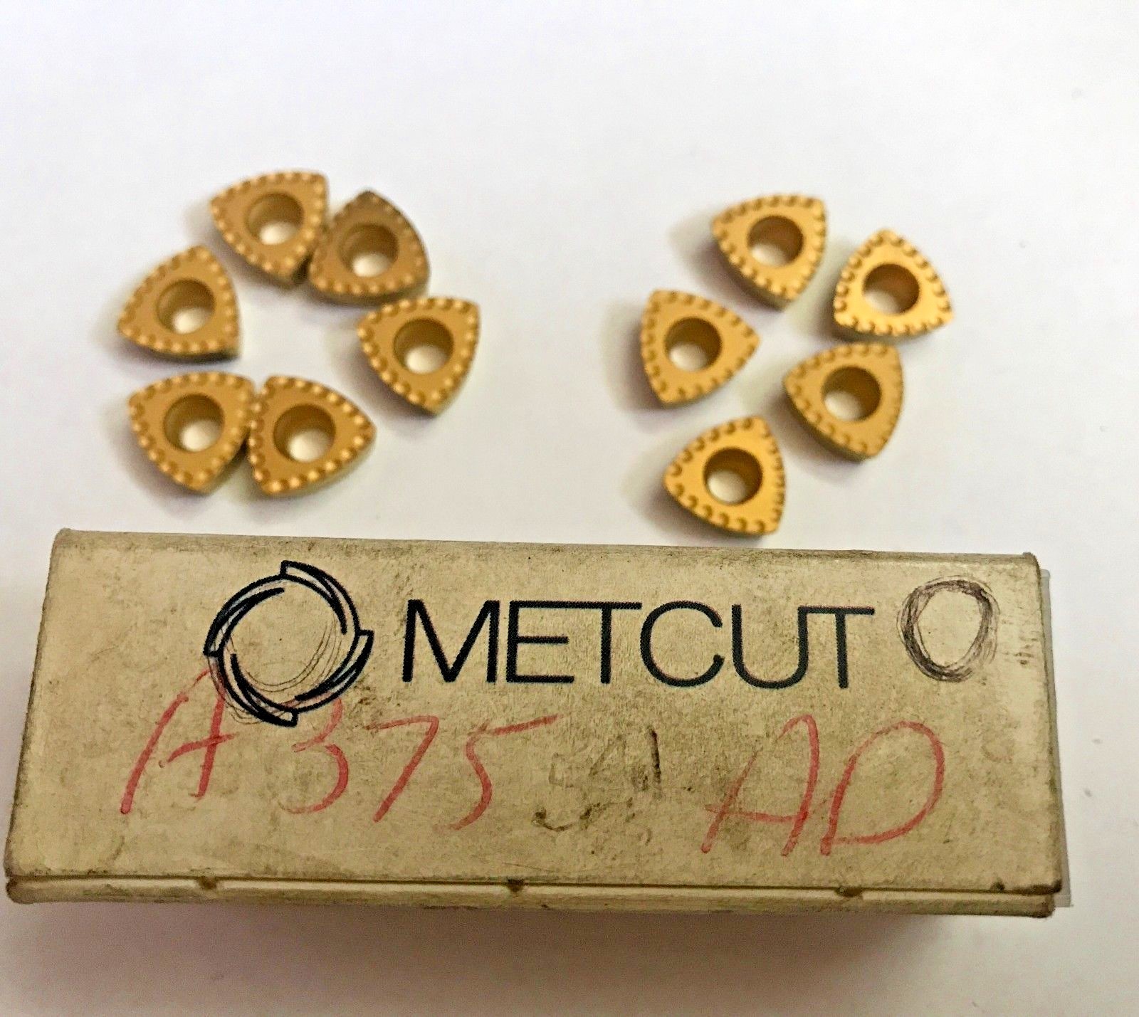 Metcut Carbide Inserts - A375-AD - Qty. 11 - NEW! | eBay