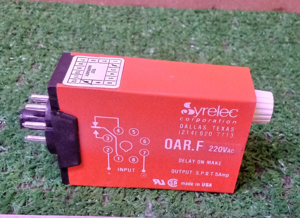 1 NEW SYRELEC OAR.F SOLID STATE DIGITAL TIMER NIB ***MAKE OFFER*** | eBay