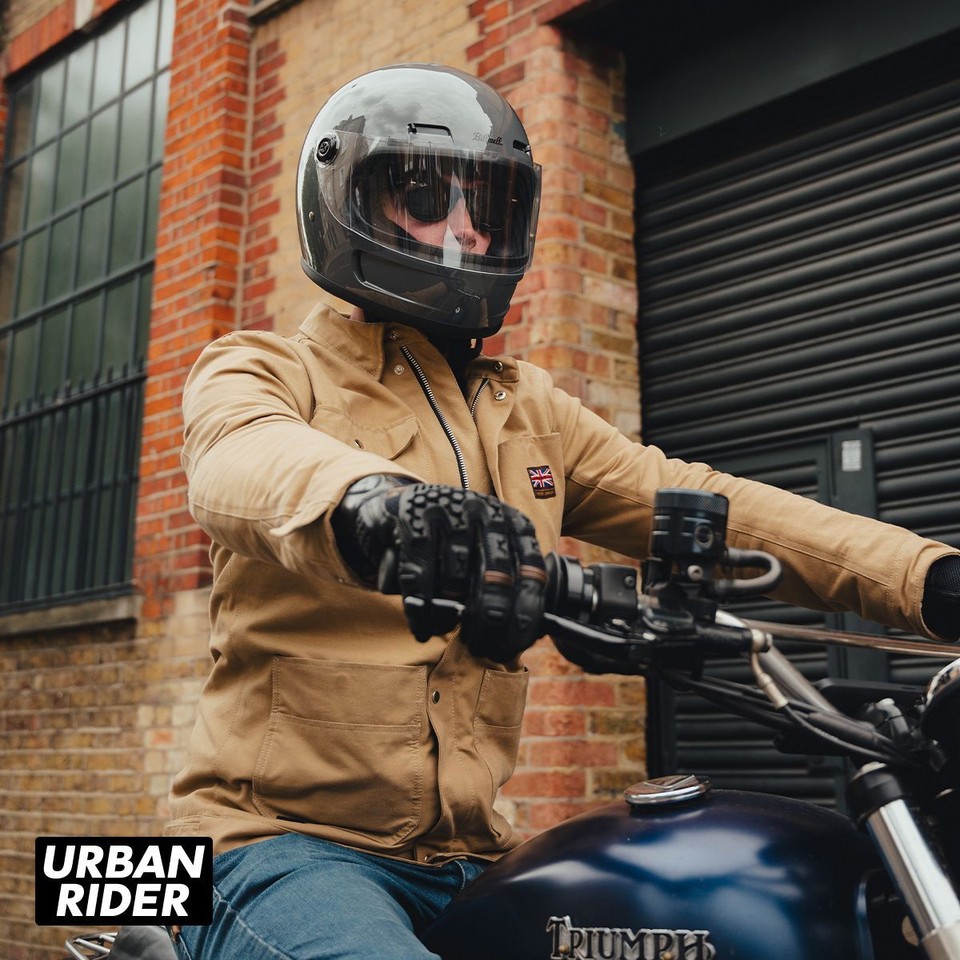 BILTWELL GRINGO SV 06 HELMET - GLOSS STORM GREY | eBay UK