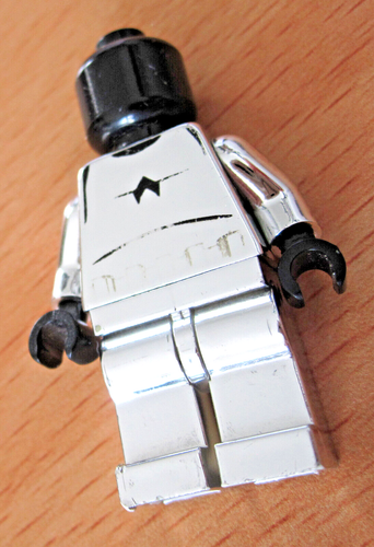 Lego Imperial Stormtrooper CHROME SILVER Star Wars Minifigure sw0097 ...