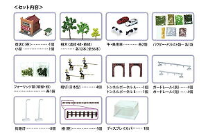 Rokuhan Z Scale Z Shorty Mini Layout Set Exclusive Scene Set SS002-2 ...