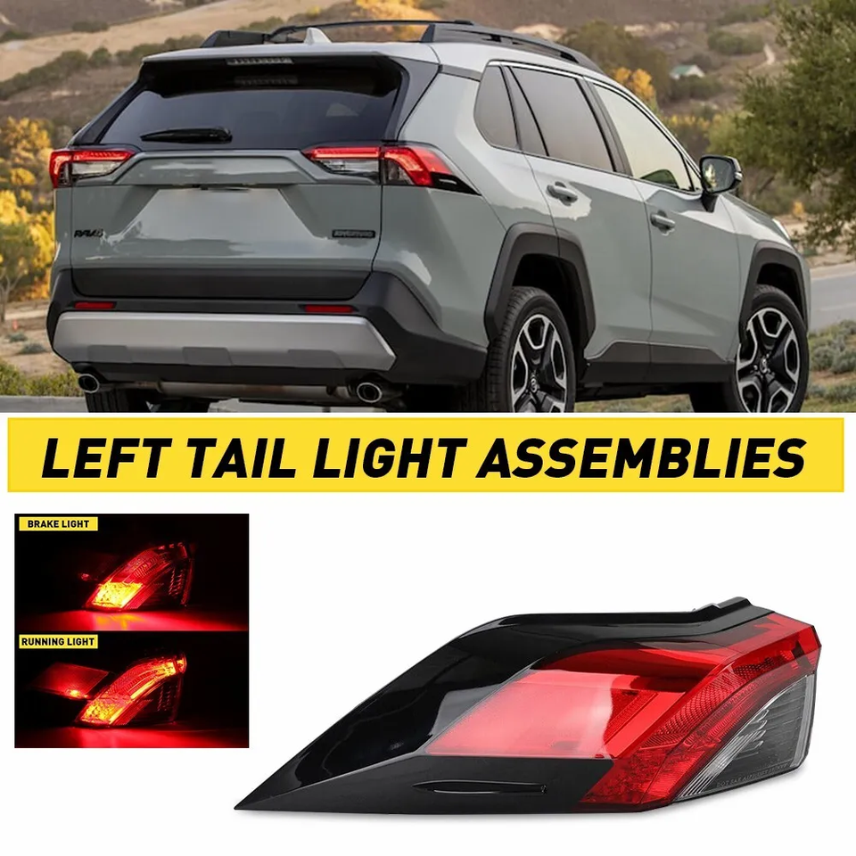 LED Fit For 2019-2023 Toyota RAV4 Rear Tail Light Outer Driver Left ...