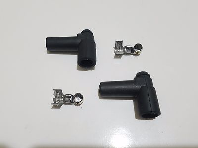 MSD Ignition Spark Plug Wire Boots & Terminals 90 Degree For HEI Cap ...