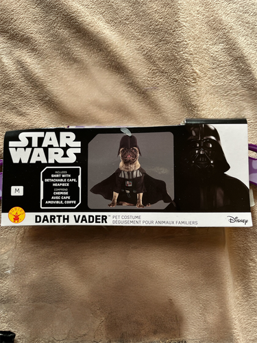 Halloween Darth Vader Dog Shirt Costume - Cape - Star Wars NWT, Medium | eBay