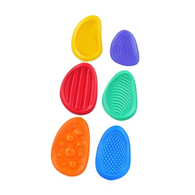 6 Pieces Sensory Stone Worry Stone Fine Motor Skills Preschool Learning ...