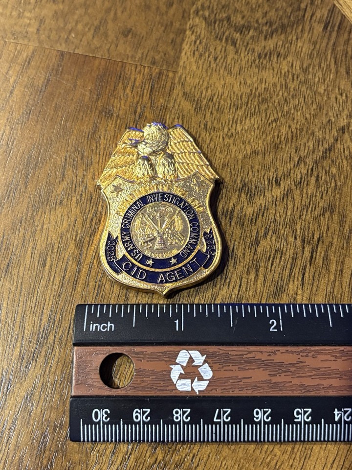 CID US Army Criminal Investigation Command Military Challenge Coin | eBay