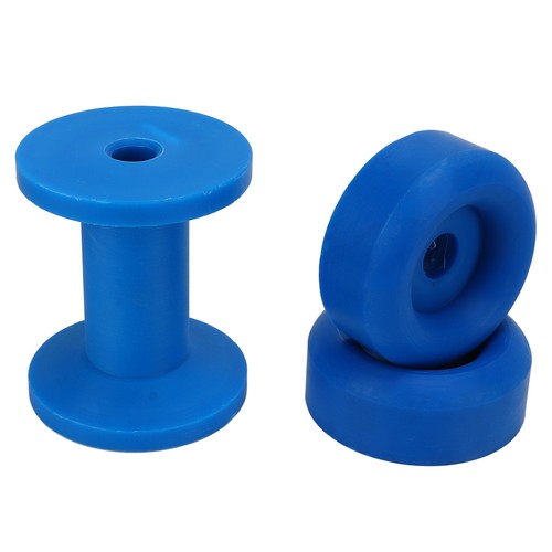 XXL 3pcs Trailer Bow Stop Roller Blue PVC Keel Roller Wear Resistant ...