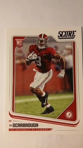 Trading Card NFL Bo Scarbrough Seattle Seahawks Panini Score 2018 | eBay.de