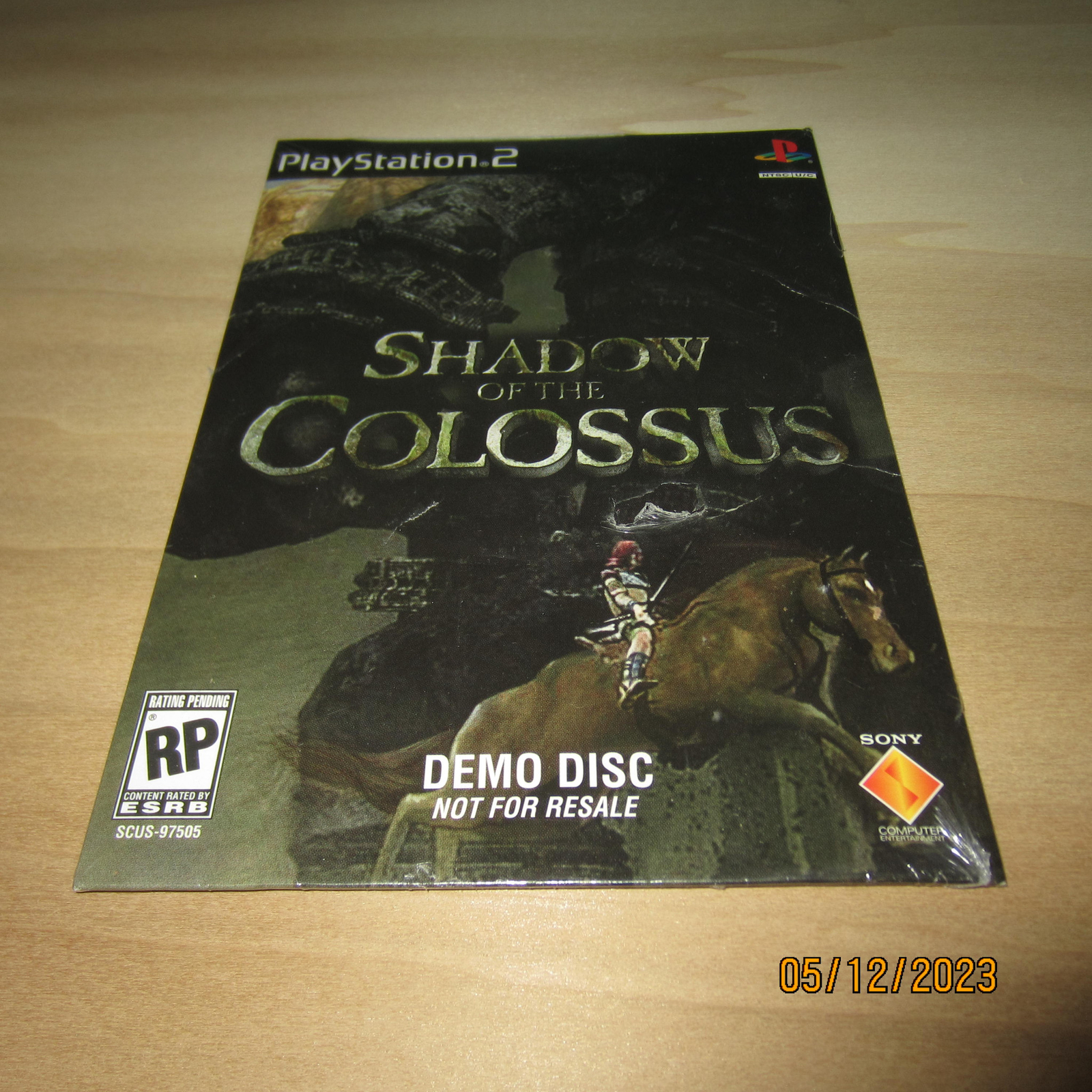 Brand New Shadow Of The Colossus Sony Playstation 2 Demo Disc PS2 | eBay