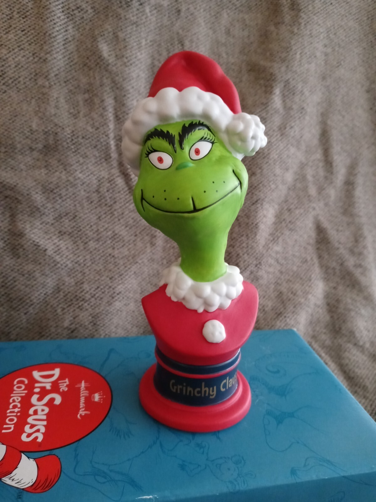 2000 Hallmark Dr Seuss Grinchy Claus Porcelain Figurine Sharon Pike No ...