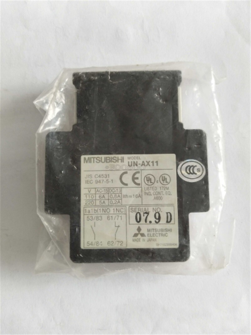 MITSUBISHI Un-ax11 Auxiliary Contactor 110-220v X 1pc for sale online ...