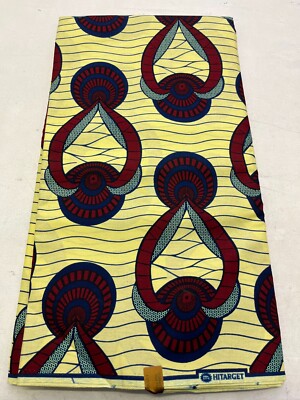 Guaranteed Wax Block Prints Ankara Wrapper Sell by 6 Yards-100% Cotton ...