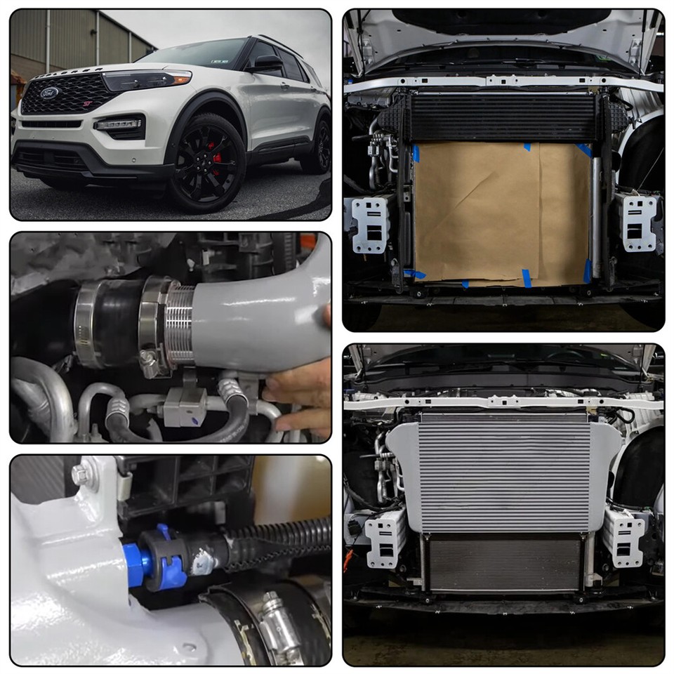 Performance Front Mount Intercooler For 2020-2023 Ford Explorer ST ...