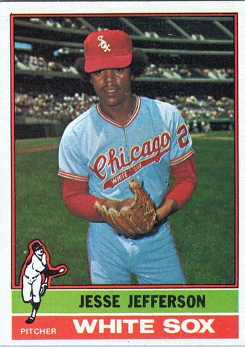 1976 Topps #47 Jesse Jefferson Chicago White Sox EX-MT | eBay