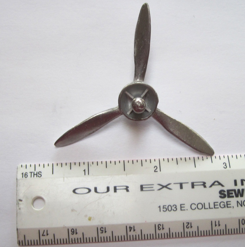 Hubley P-38 and p-40 airplanes Replacement cast metal propeller | eBay