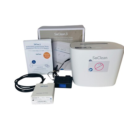 SoClean 3 Sanitizing Sleep Machine CPAP/BiPAP Model SC1400 NEW Open Box ...