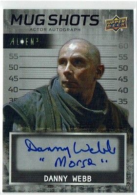 Alien 3 UD 2019 Auto Autograph Card MS-DW Danny Webb as Robert Morse ...