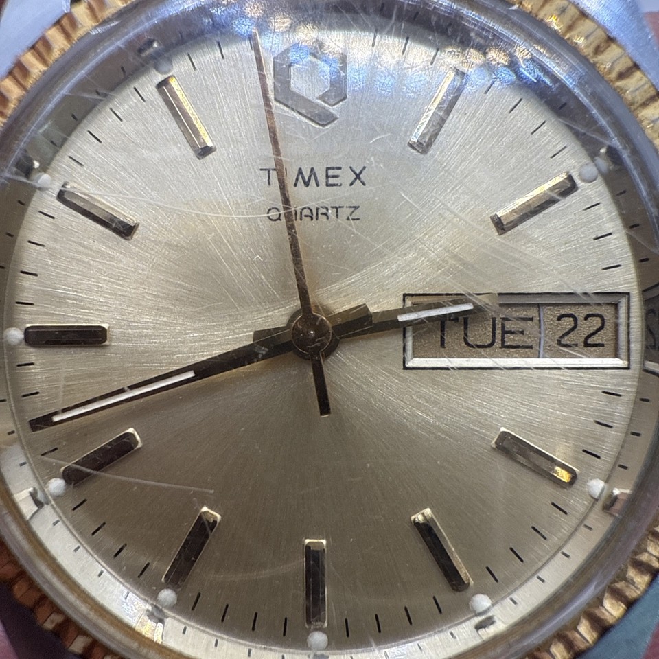 1978 NEW OLD STOCK SUPERB RAREST TIMEX PRESIDENT, QUARTZ, GOLD | eBay
