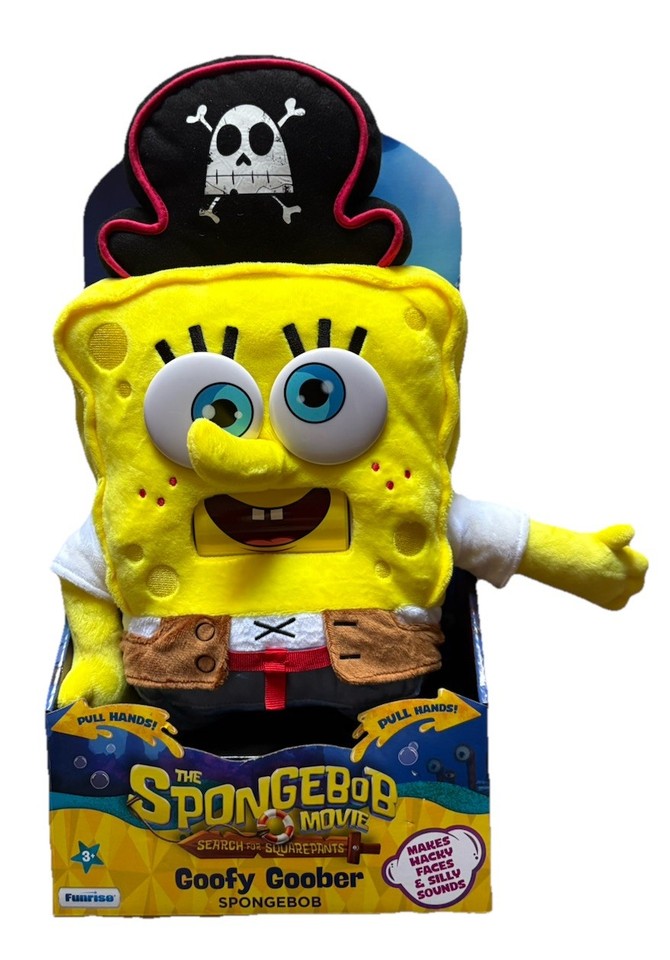 SpongeBob Movie Search For Squarepants Goofy Goober 16” NEW 3+ | eBay