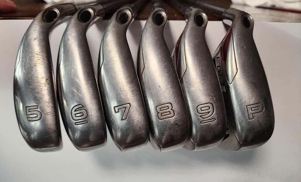 Callaway Diablo Edge Iron Set 5-PW Uniflex Steel Mens LH | eBay