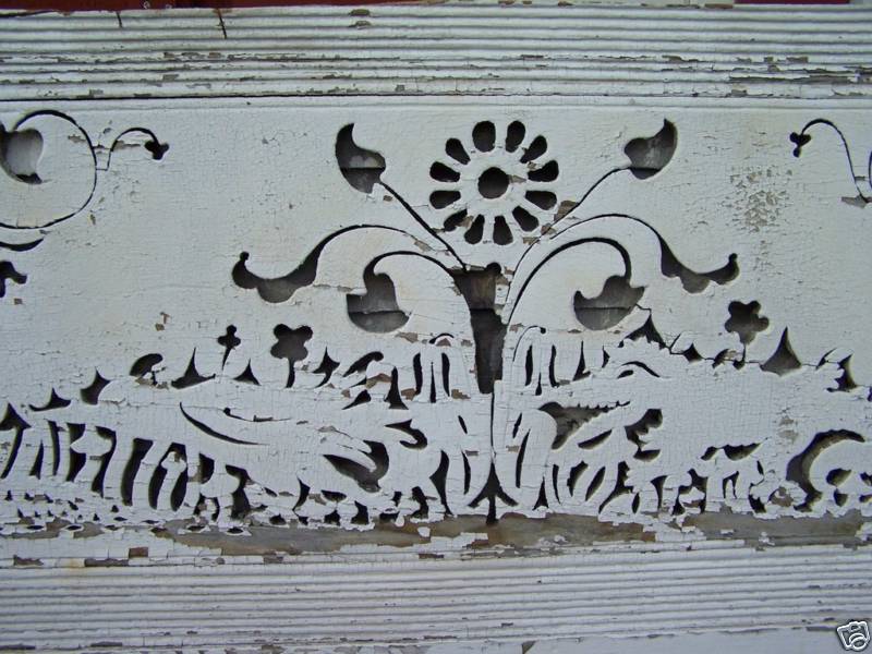 AWESOME VICTORIAN gingerbread house fascia board 84x30" | eBay