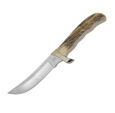 Buck 402 Sambar Stag Akonua Fixed Blade Knife Limited edition of 1000 ...