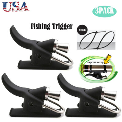 Fishing Casting Trigger/ Cannon Clip/ Thumb Button/ Fixed Spool Casting ...