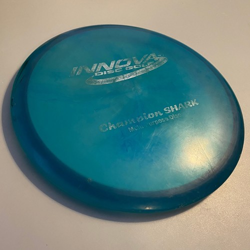 RARE Innova PFN GUMMY Champion Shark Patent #'s Ontario Mold Disc Golf ...