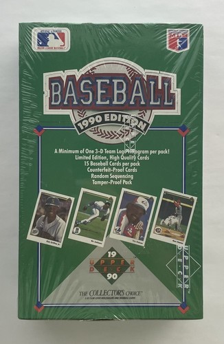 1990 Upper Deck Baseball Cards Collector's Choice New Factory Sealed ...