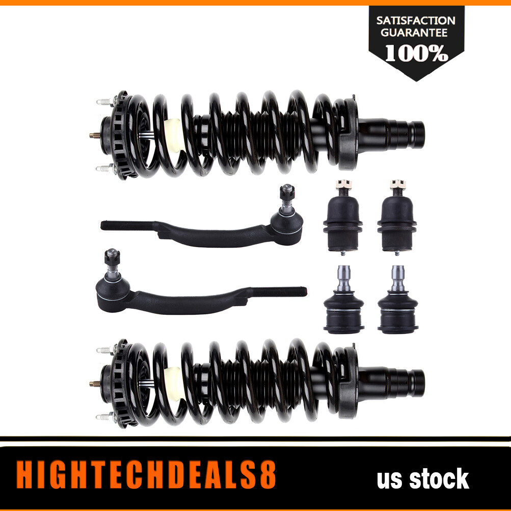 Front Quick Strut Assembly Upper For Chevrolet GMC & Lower Ball Joints ...