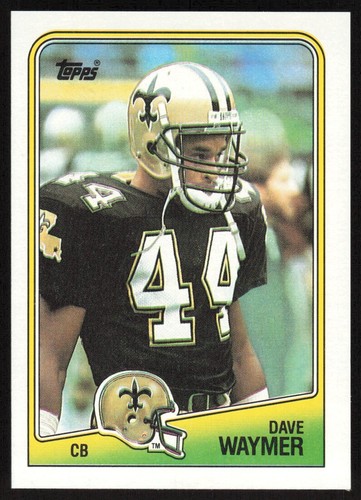 1988 Topps Football Dave Waymer #67 New Orleans Saints | eBay