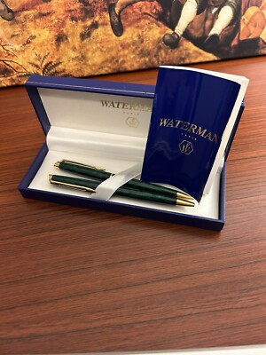 Waterman Paris France fountain pen/Mechanical Pencil Set | eBay