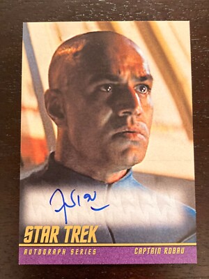 2017 Star Trek Beyond Classic Design Faran Tahir as Captain Robau Auto ...