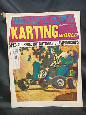 KARTING WORLD MAGAZINE, NOVEMBER 1963 | eBay
