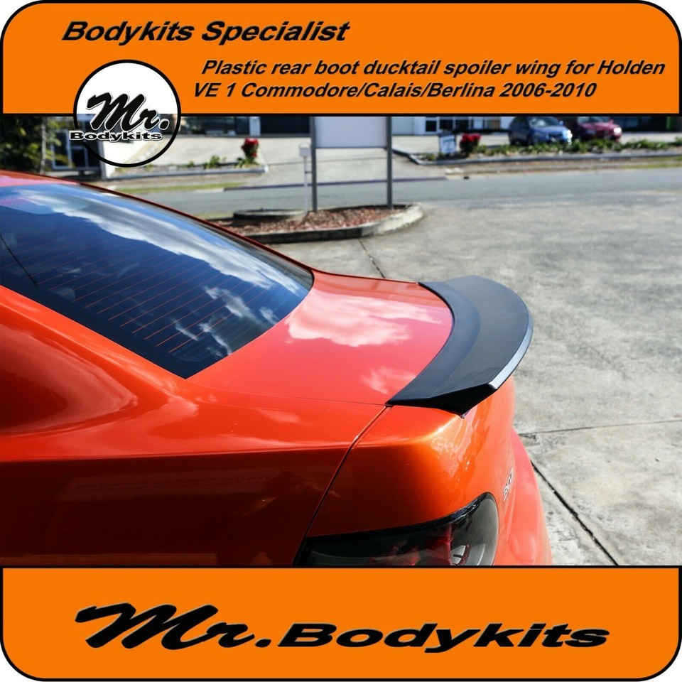 Rear Boot Spoiler Ducktail Wing For Holden VE 1 SS/SV6/Evoke/Calais ...