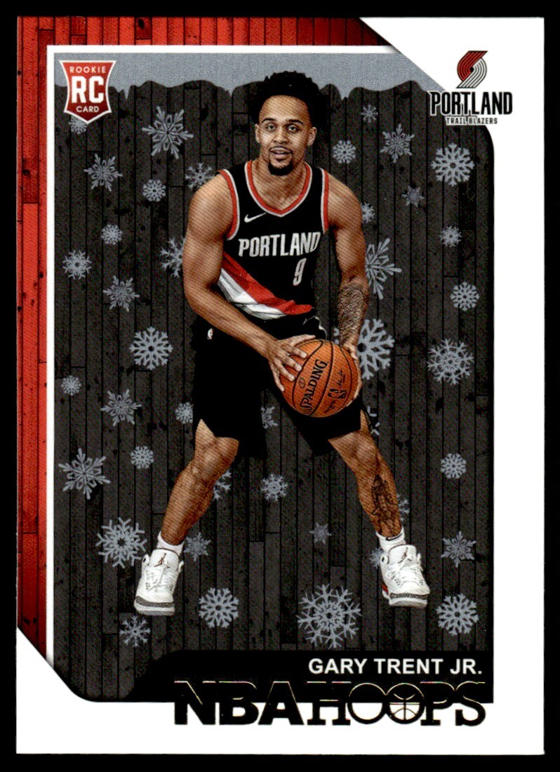 2018-19 Hoops Winter Gary Trent Jr. Rookie Portland Trail Blazers #263 ...