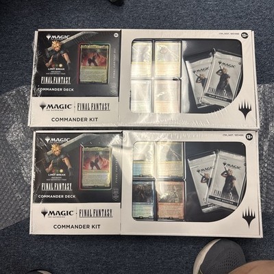 Magic The Gathering Final Fantasy Commander Kit 2X Costco NEW BOXES | eBay