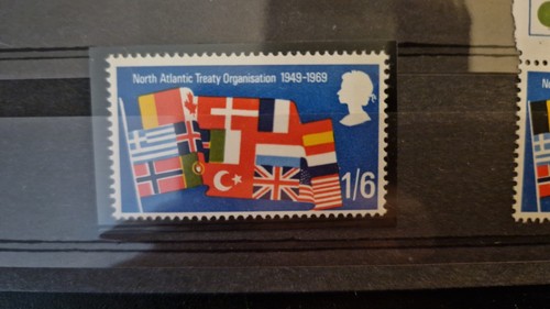 SG 794e 1969 Anniversaries 1/6 black omitted UM mint | eBay UK