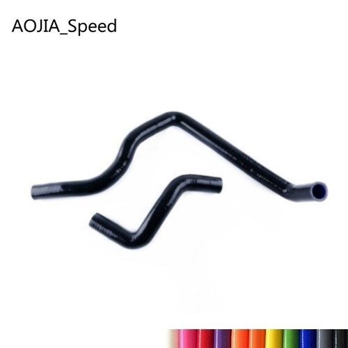 Black For HONDA Prelude H22A 1997-2001 Radiator Silicone Coolant Hose ...