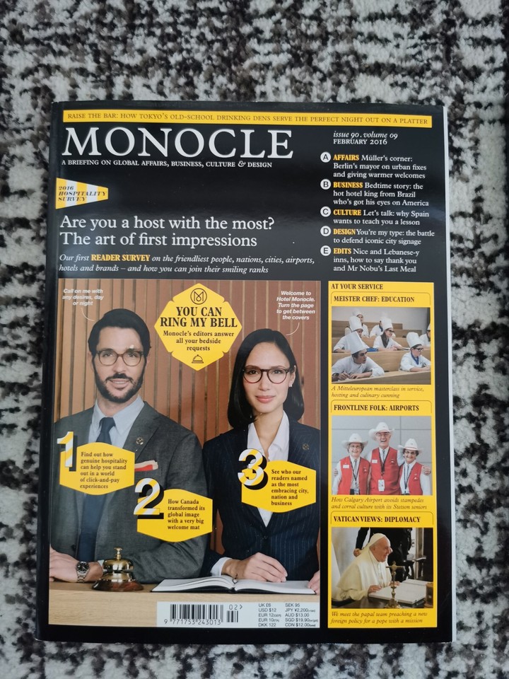 Monocle Magazine's Issue's 90 91 93 - Year 2016 | eBay