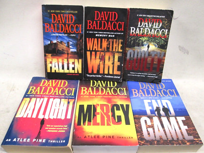 David Baldacci Lot of 6 Paperback Fiction Novels .* | eBay