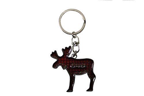 CANADA Red Moose SHAPE Metal Keychain .. New | eBay