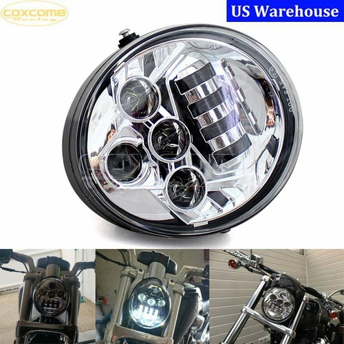 LED Projection Hi/Lo Headlight Kit for Harley V Rod V-Rod VROD VRSC ...