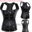 Plus Size Lingere 2X 3X 4X 5X 6X Leather Corset & Skirt SEXY Lingerie ...