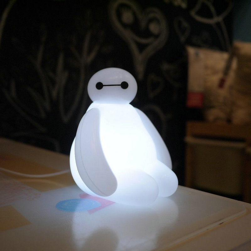IN STOCK!Big Hero 6 Baymax USB LED Lamp movie Figure Toy Night Light ...