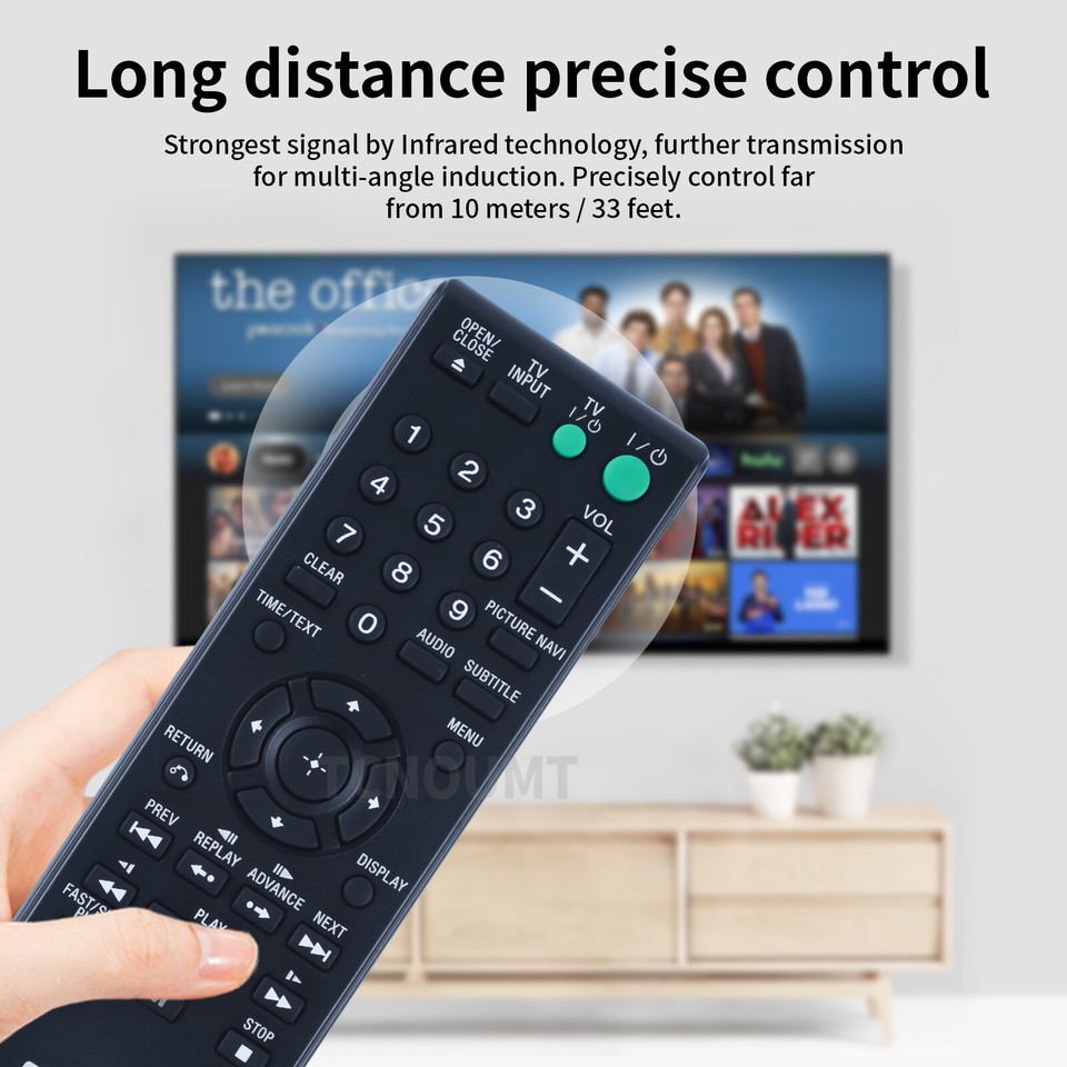 New RMT-D197A Remote Control For Sony DVD Player DVP-SR210 DVP-SR510 ...