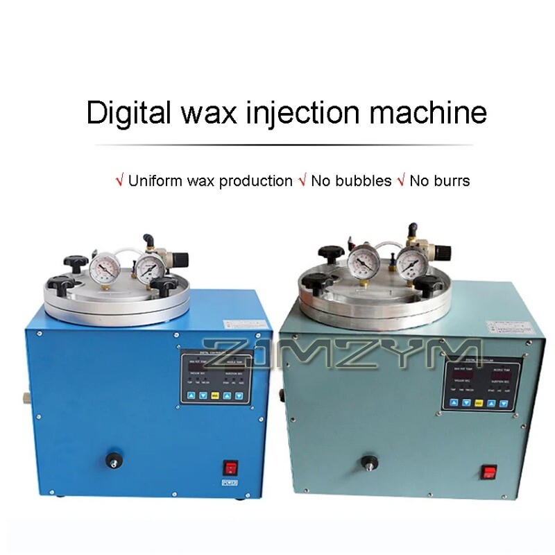 Fully Digital Vacuum Wax Injector Wax Injection Machine Jewelry Waxing ...