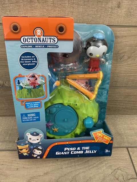 2015 Fisher Octonauts Peso & The Giant Comb Jelly Playset CJP96 Toy for ...