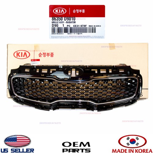 GRILLE RADIATOR FRONT 【GENUINE】 KIA SPORTAGE 2017-2018 86350D9010 | eBay