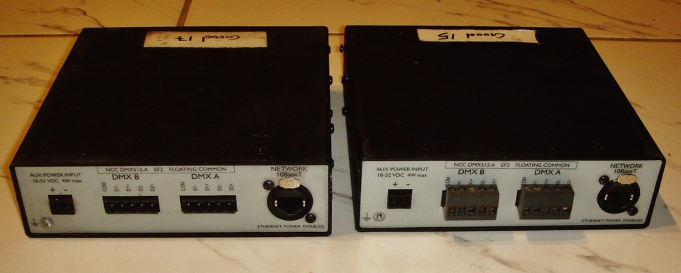 2 x ETC ETC NET 2 DMX Node 2 port 4105A1006 made in Canada -GOOD | eBay
